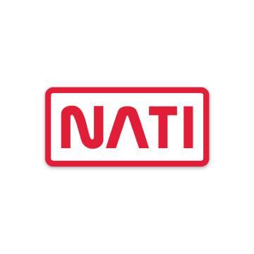 NATI Sticker - Nasa Inspired - Retro Vintage Cincinnati Gift ...